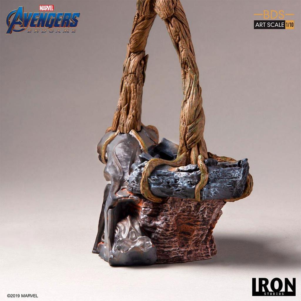AVENGERS ENDGAME - Groot Statue - 24cm : ShopForGeek.com: Figurine Iron ...