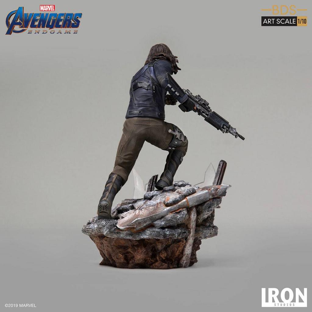AVENGERS ENDGAME - Winter Soldier Statue - 21cm : ShopForGeek.com ...