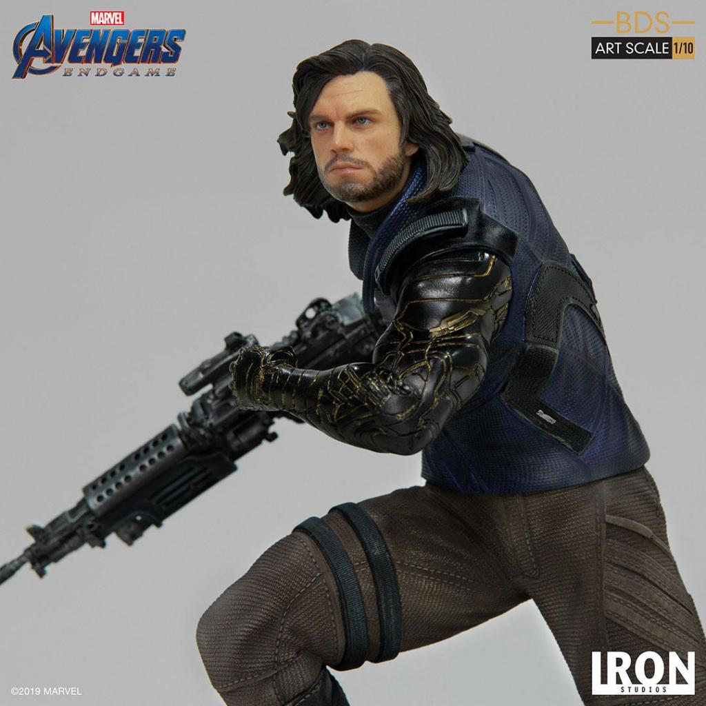 AVENGERS ENDGAME - Winter Soldier Statue - 21cm : ShopForGeek.com ...