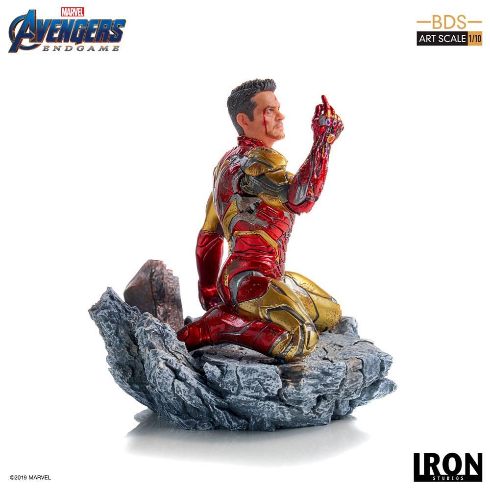 AVENGERS ENDGAME - I am Iron Man Statue - 15cm : ShopForGeek.com ...