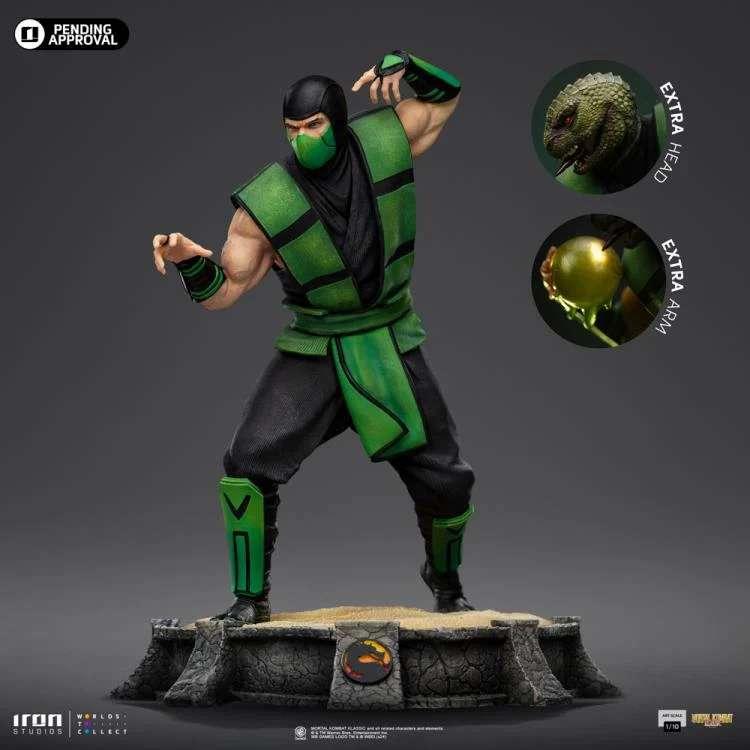 MORTAL KOMBAT - Reptile - Statue Art Scale 1/10 20cm : ShopForGeek.com: Figurita Iron Studios Juegos