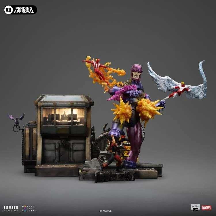 X-MEN - Danger Room Diorama B - Statue Demi Art Scale 1/20 43cm ...