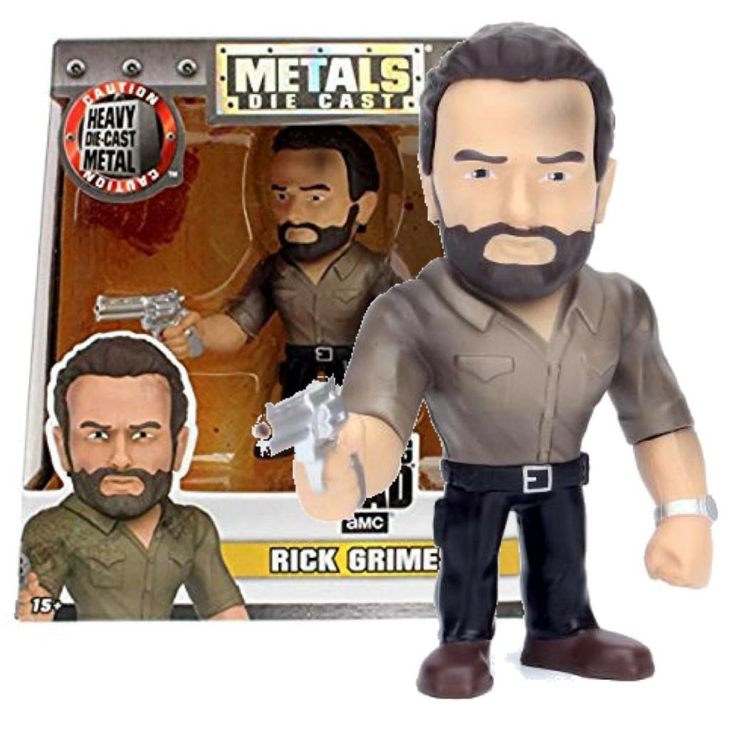 THE WALKING DEAD - METAL Die Cast Figure 10 cm - Rick Grimes ...