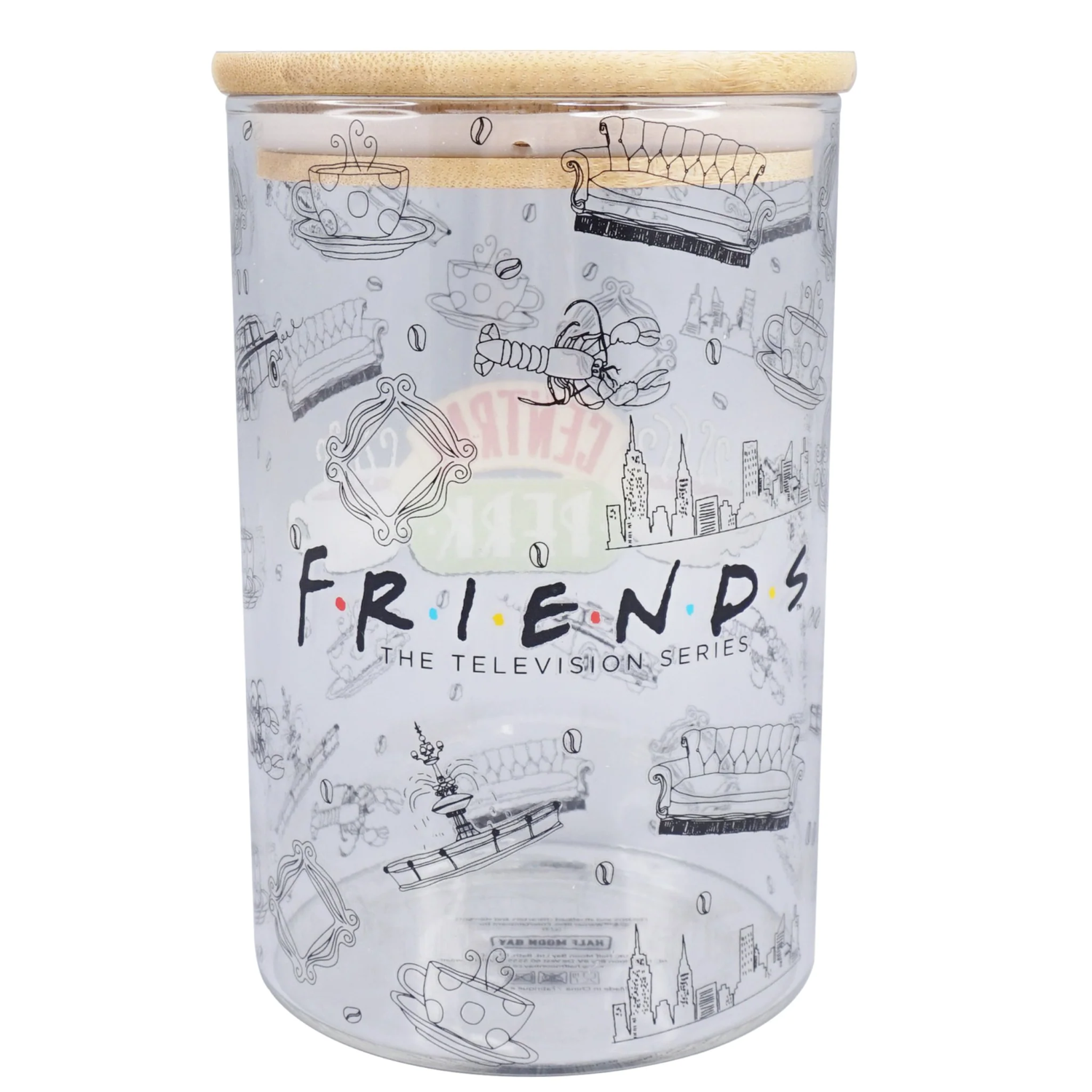 FRIENDS - Central Perk - Storage Jar Glass 950ml : ShopForGeek.com ...