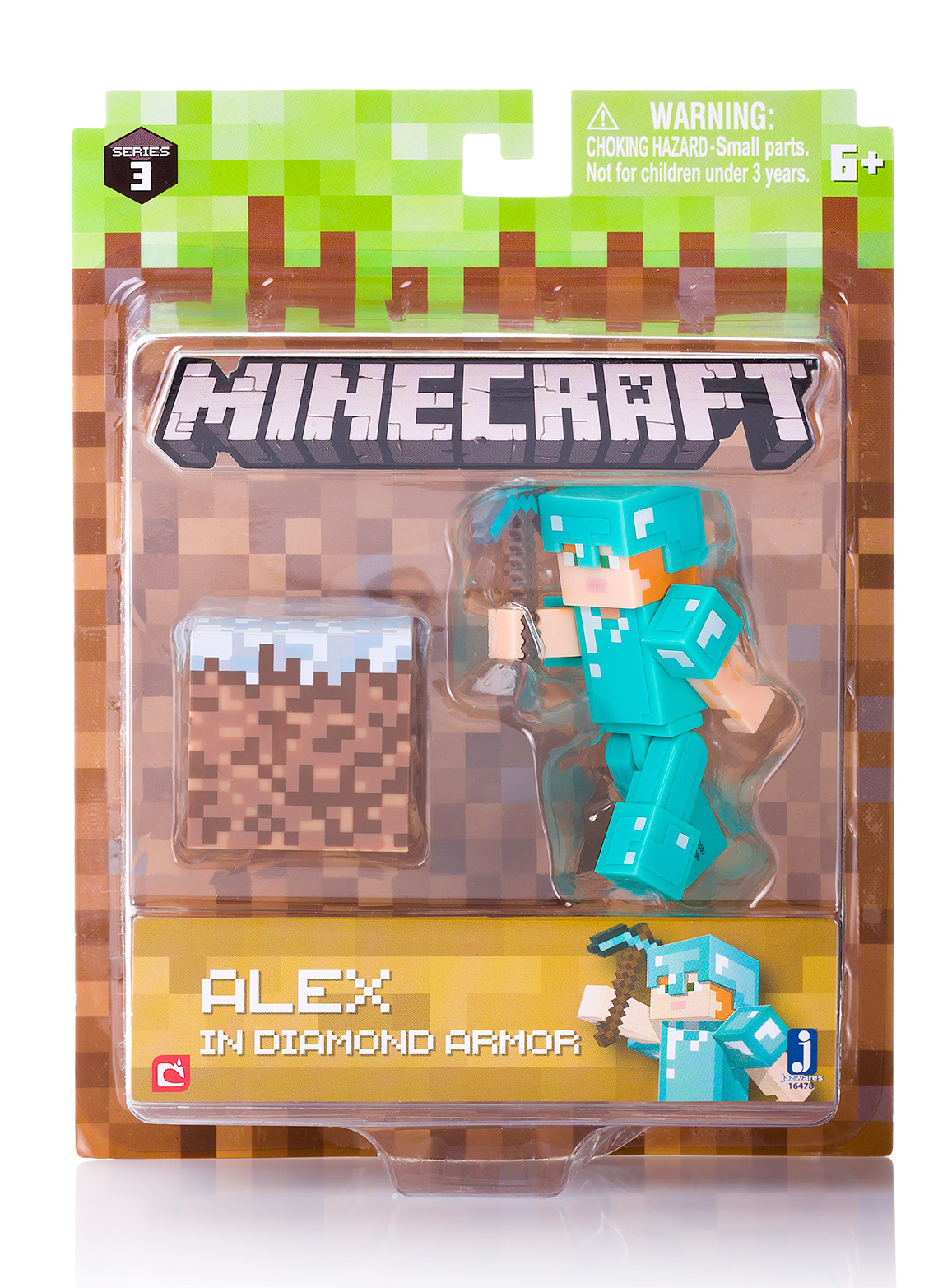 MINECRAFT - Figurine - Alex with Diamond Armor : ShopForGeek.com ...
