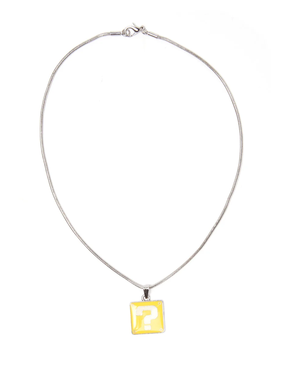 NINTENDO - Question Mark Box Necklace : ShopForGeek.com: Jewellery ...