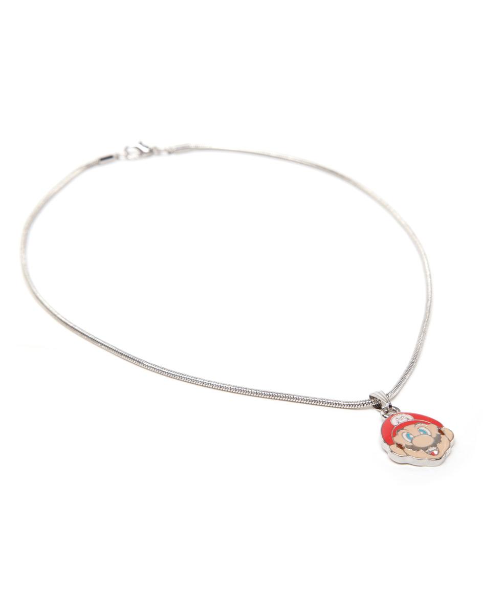 NINTENDO - Mario Face Metal Collier : ShopForGeek.com: Bijoux Difuzed ...