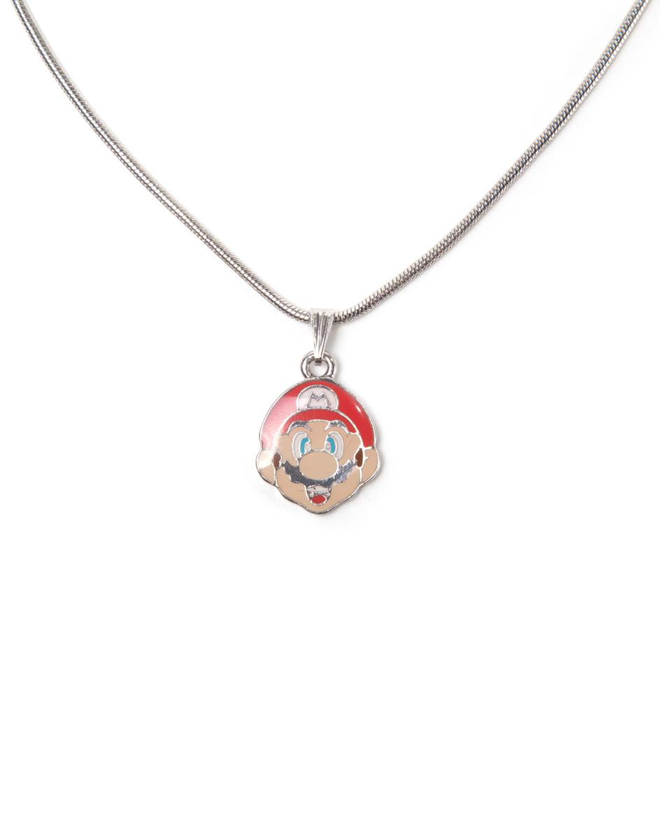 NINTENDO - Mario Face Metal Collier : ShopForGeek.com: Bijoux Difuzed ...