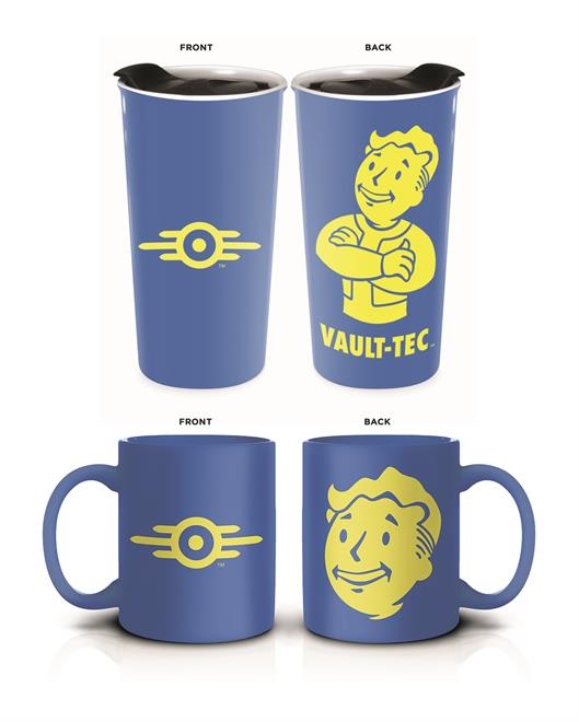 FALLOUT - SET Travel Mug + Mug 600ml Vault-Tec : ShopForGeek.com: Mug ...