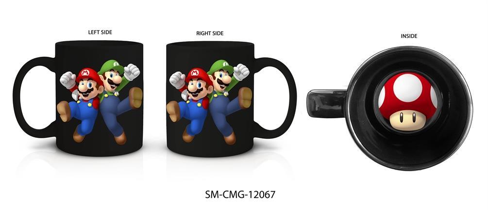 NINTENDO - Coffee Mug 600ml Super Mario Inside Print : ShopForGeek.com ...