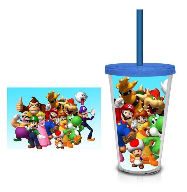 NINTENDO - Super Mario Carnival Cups : ShopForGeek.com: Glass Nintendo