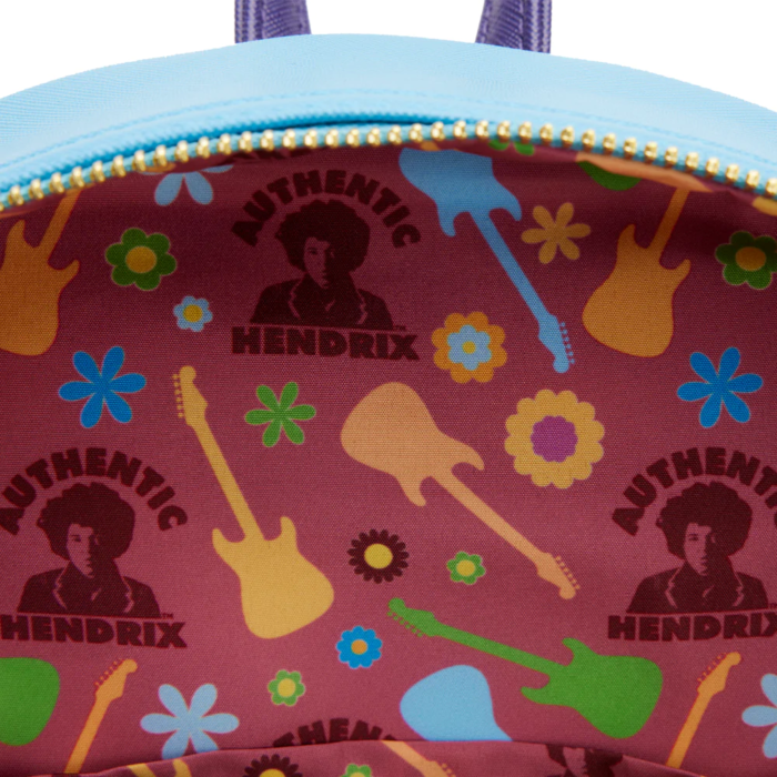 JIMI HENDRIX - Psychedelic Landscape - Mini Backpack LoungeFly ...