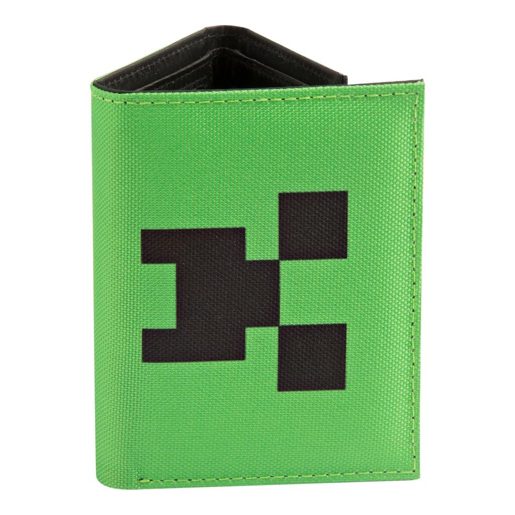 MINECRAFT - Pocket Creeper Tri-fold Wallet : ShopForGeek.com: Wallet ...
