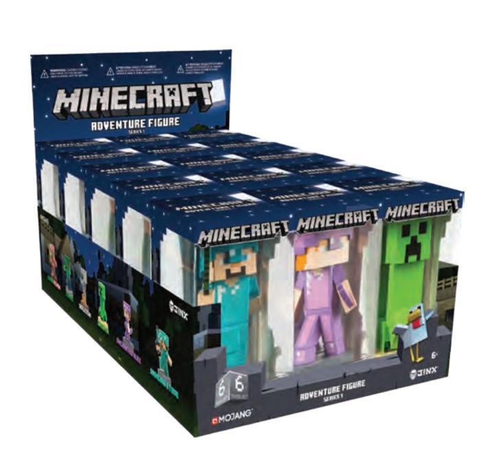MINECRAFT - DISPLAY Adventure Figure S1 '15 Pce Assortment' - 20cm ...