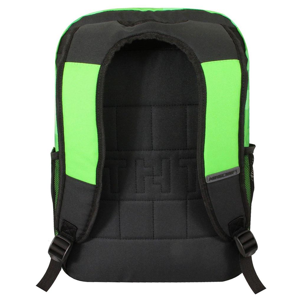 MINECRAFT - Creepy Creeper Green Backpack - 45cm : ShopForGeek.com: Sac Minecraft