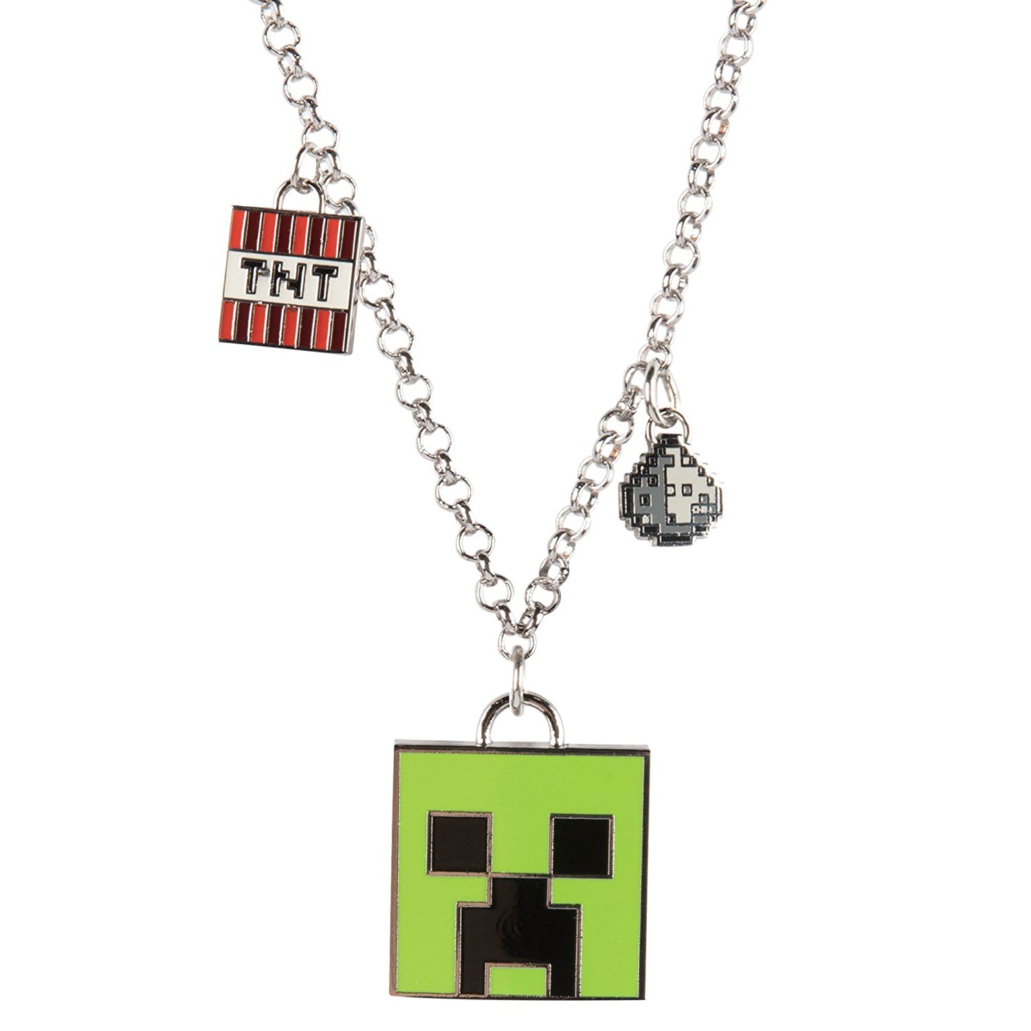 MINECRAFT - Enchanted Creeper Necklace : ShopForGeek.com: Jewellery ...