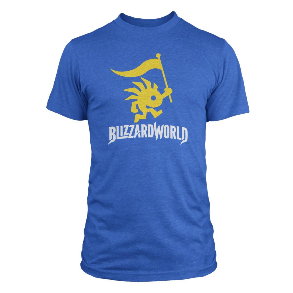 BLIZZARD WORLD - T-Shirt Logo (S) : ShopForGeek.com: T-Shirt Overwatch