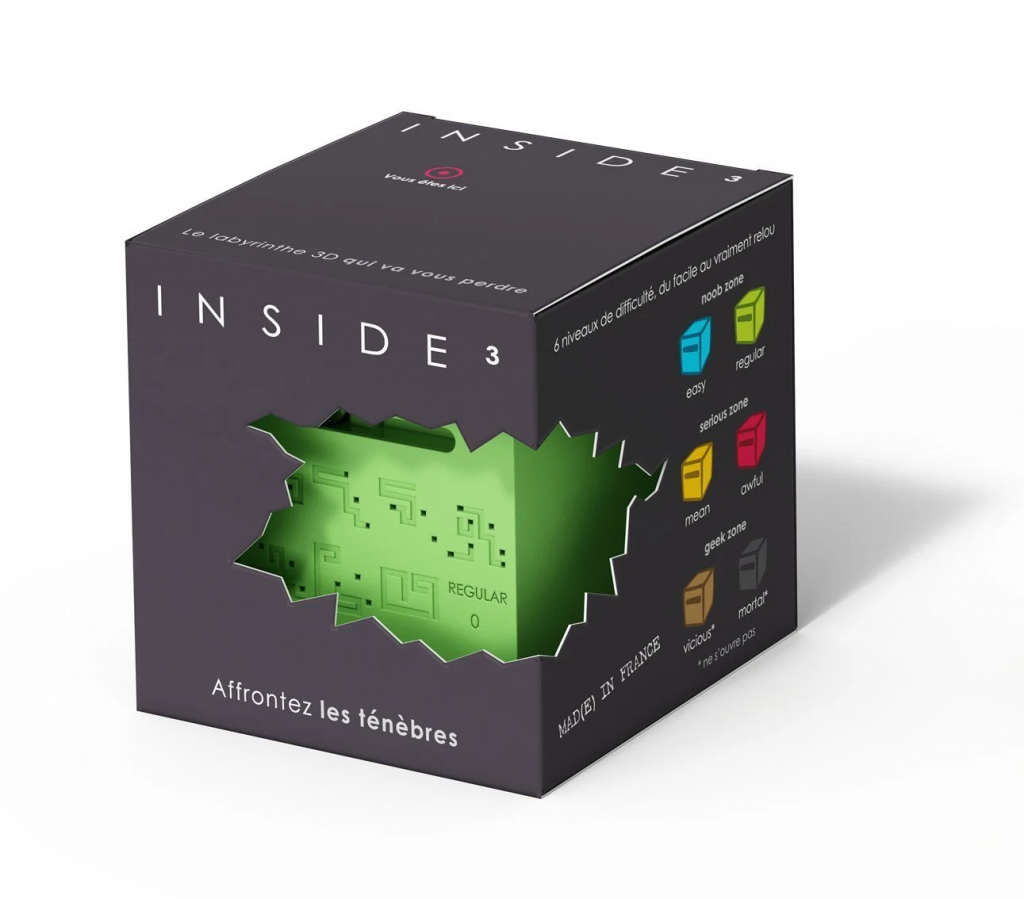 Inside 3 - Cube Serie 0 - Regular Green : ShopForGeek.com: Divers GEEK ...