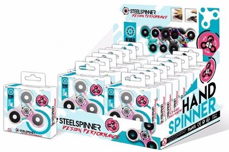 STEELSPINNER - HAND FINGER - Display DESIGN PERFORMANCE 16pces ...