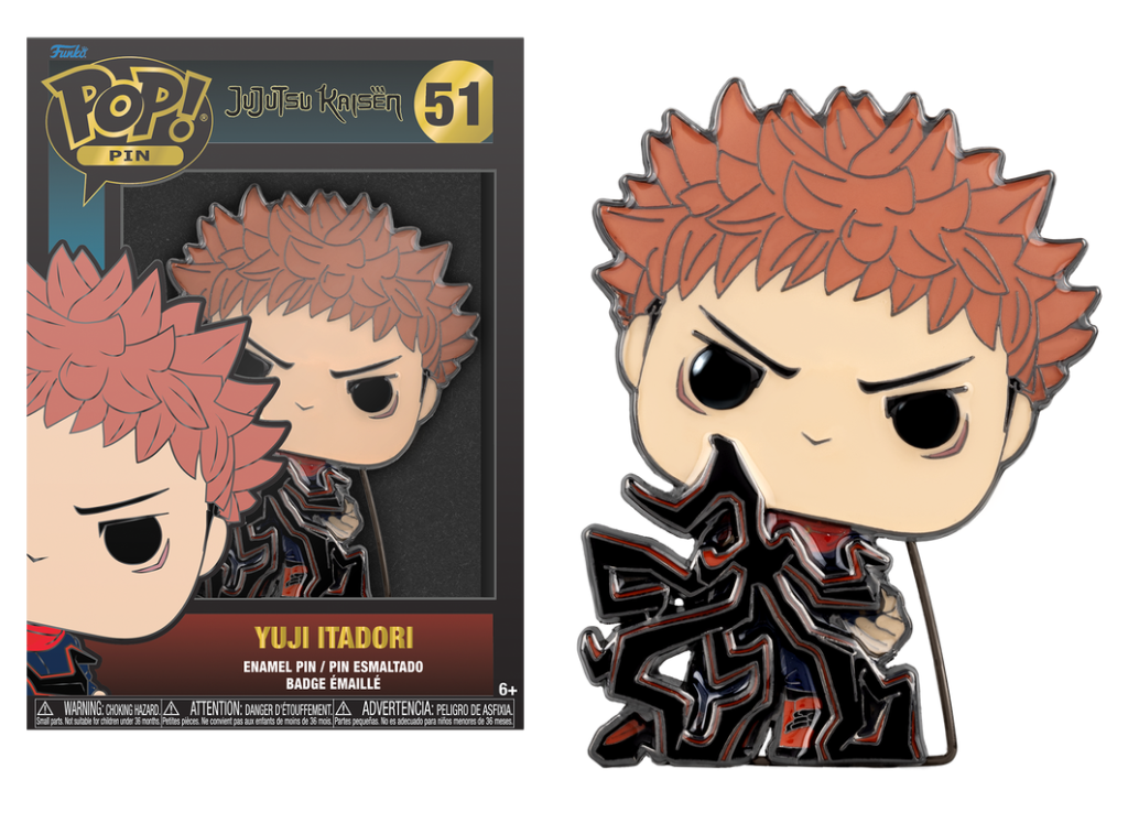 JUJUTSU KAISEN - Pop Large Enamel Pin N° 51 - Yuji Itadori chase GROUP ...
