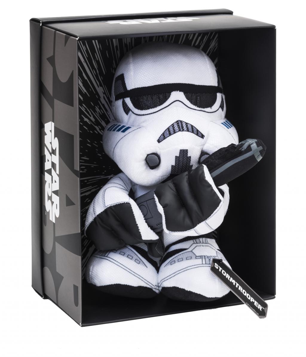STAR WARS - Black Line Plush - Stormtrooper - 25cm : ShopForGeek.com ...