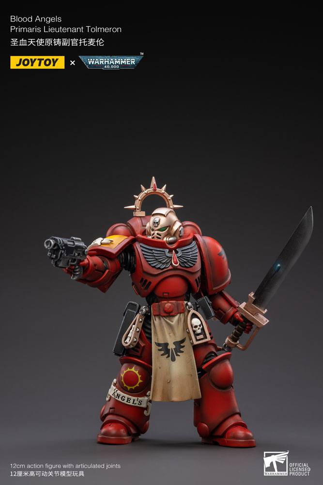 BEMS | WARHAMMER 40K - Blood Angels Lieutenant Primaris Tolmeron - Fig ...