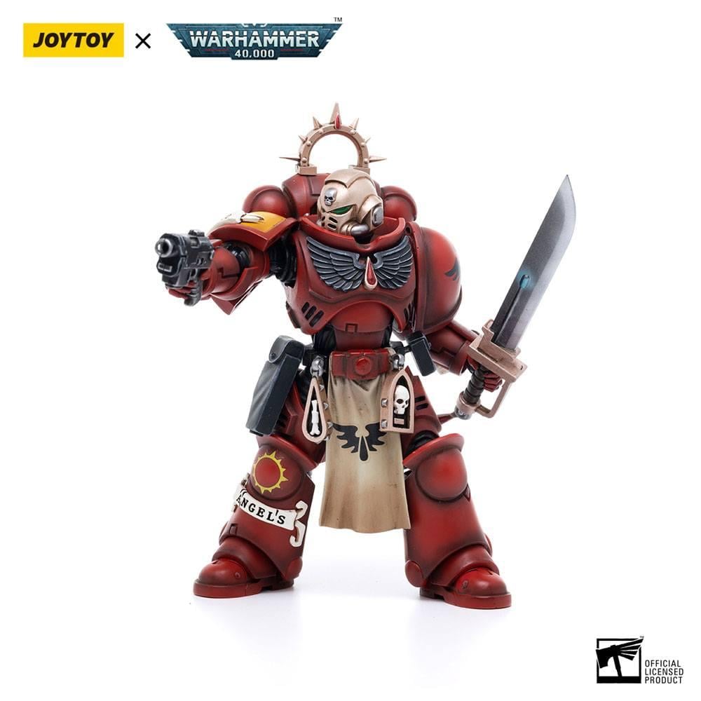WARHAMMER 40K - Blood Angels Lieutenant Primaris Tolmeron - Fig. 12cm ...