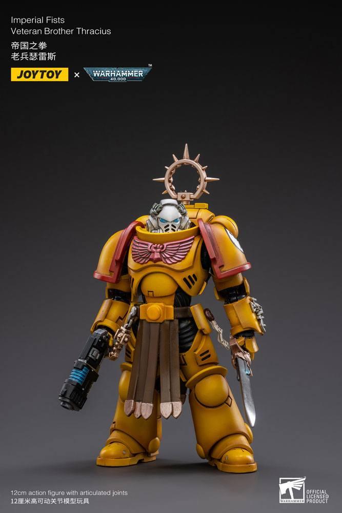 WARHAMMER 40K - Imperial Fists Frère Vétéran Thracius - Fig. 12cm ...