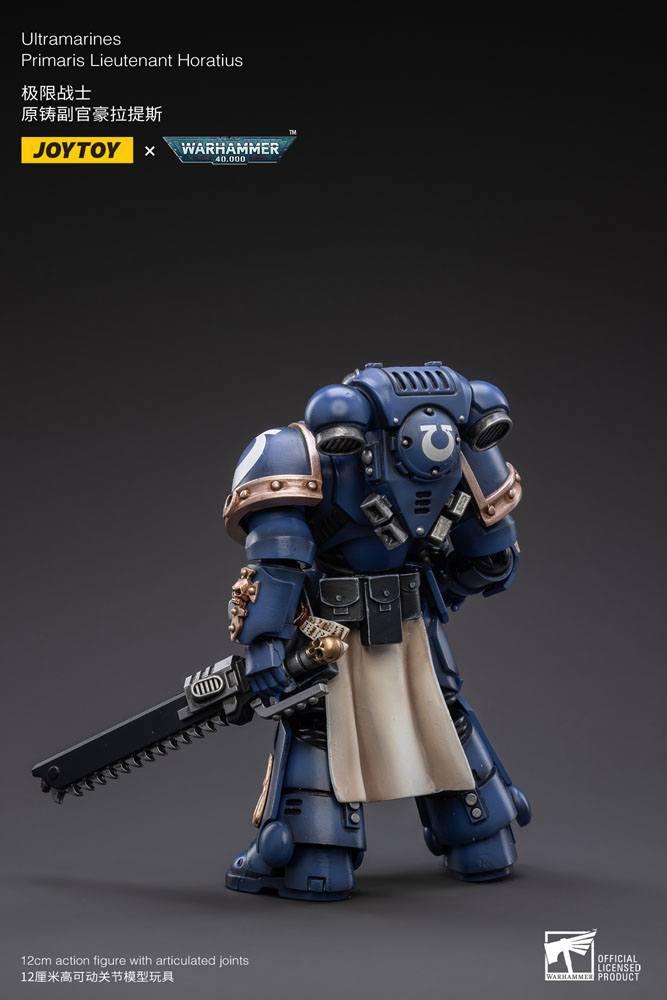 WARHAMMER 40K - Ultramarines Lieutenant Primaris Horatius - Fig. 12cm ...
