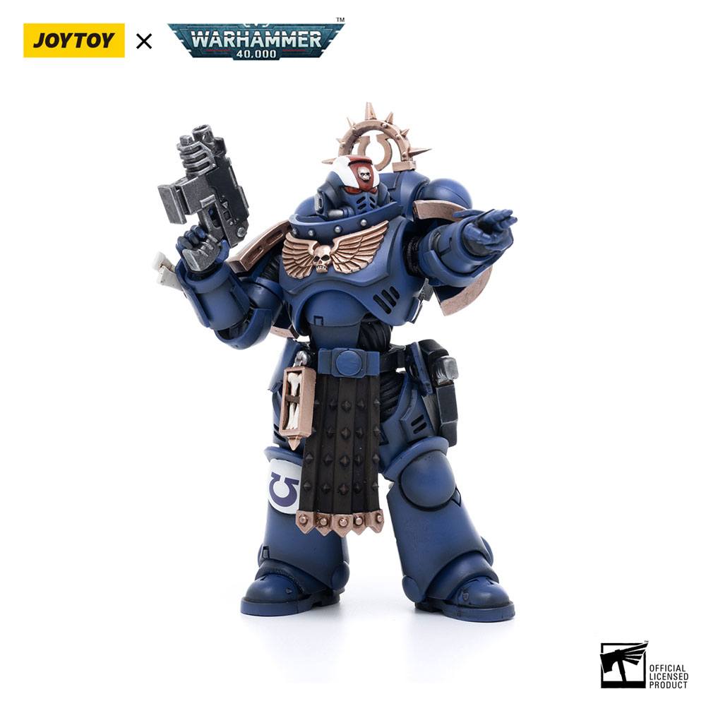 WARHAMMER 40K - Ultramarines Primaris Lieutenant Amulius - Fig. 12cm ...