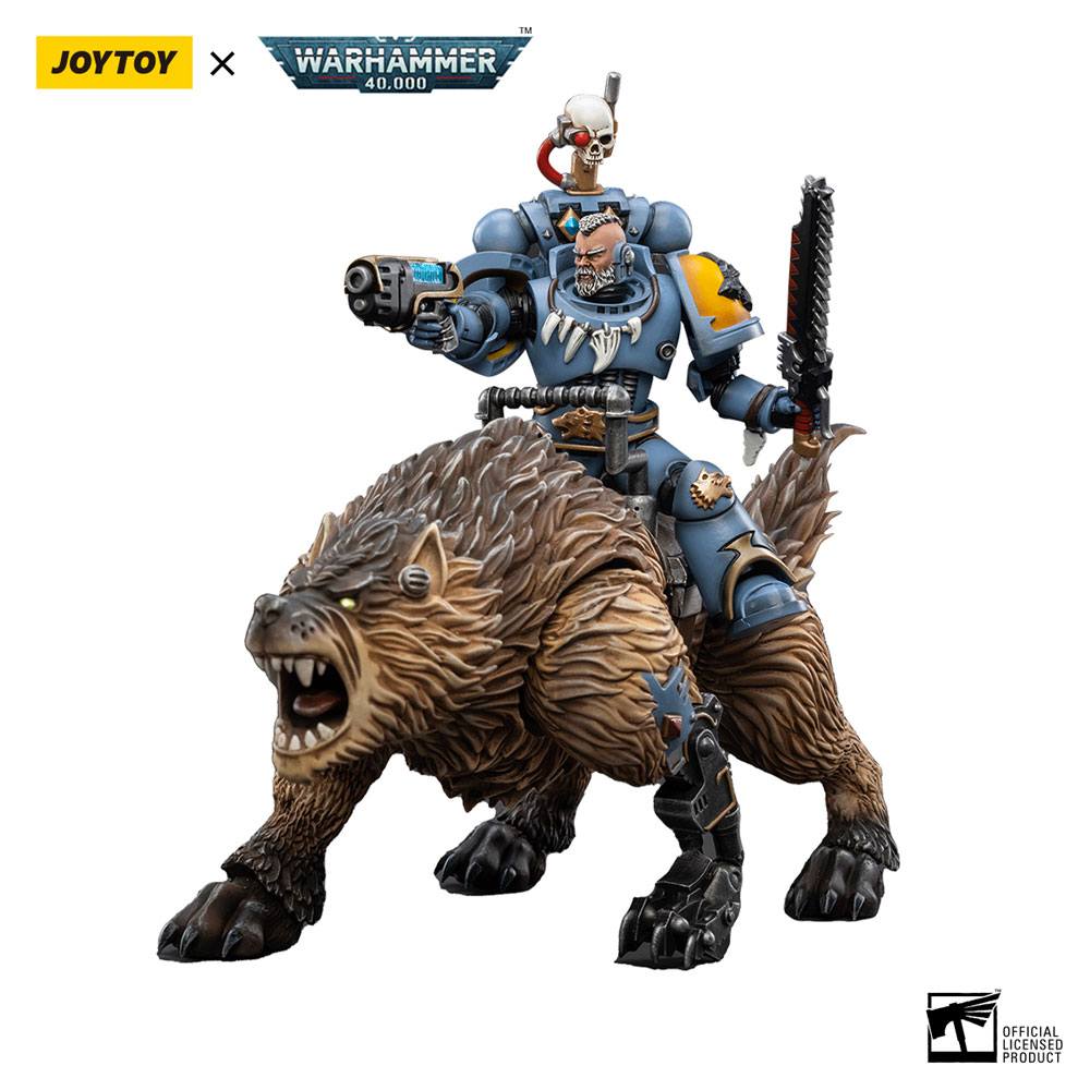 WARHAMMER 40K - Space Wolves Cavalerie Thunderwolf Bjane - Fig. 1/18 ...