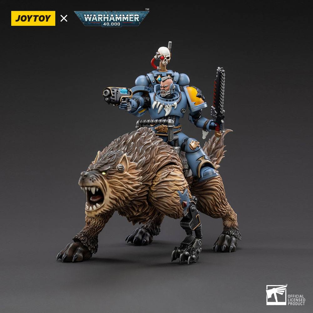 BEMS | WARHAMMER 40K - Space Wolves Thunderwolf Cavalry Bjane - Figure 1/18