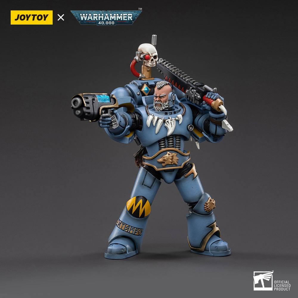 WARHAMMER 40K - Space Wolves Thunderwolf Cavalry Bjane - Figure 1/18 ...
