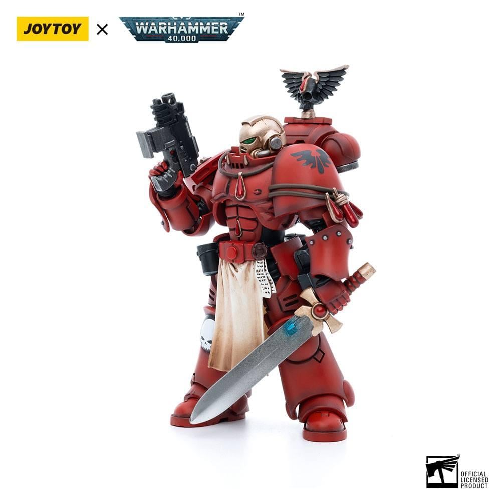 WARHAMMER 40K - Blood Angels Veteran Vigna - Figure 1/18 12cm ...