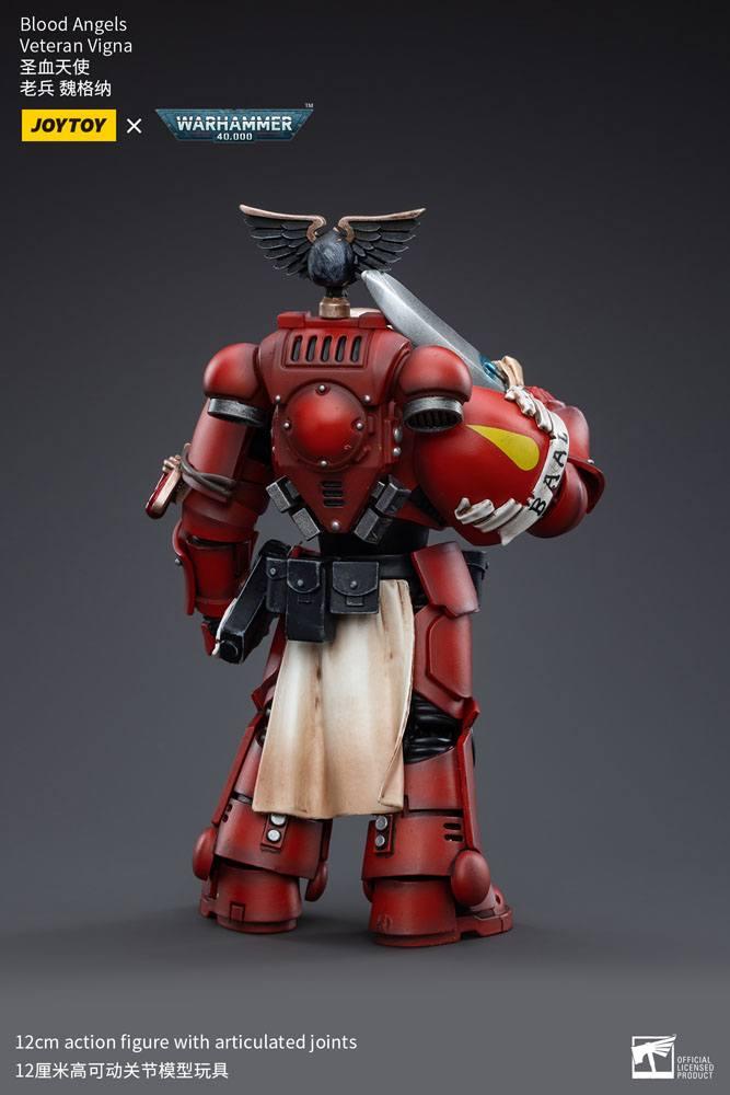 WARHAMMER 40K - Blood Angels Veteran Vigna - Figure 1/18 12cm ...