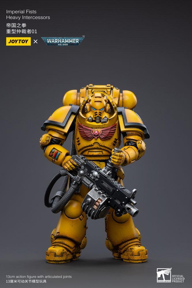 WARHAMMER 40K - Imperial Fists Heavy Intercessors 1 - Figure 1/18 13cm ...