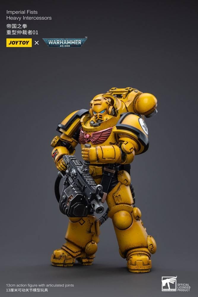 WARHAMMER 40K - Imperial Fists Heavy Intercessors 1 - Figure 1/18 13cm ...