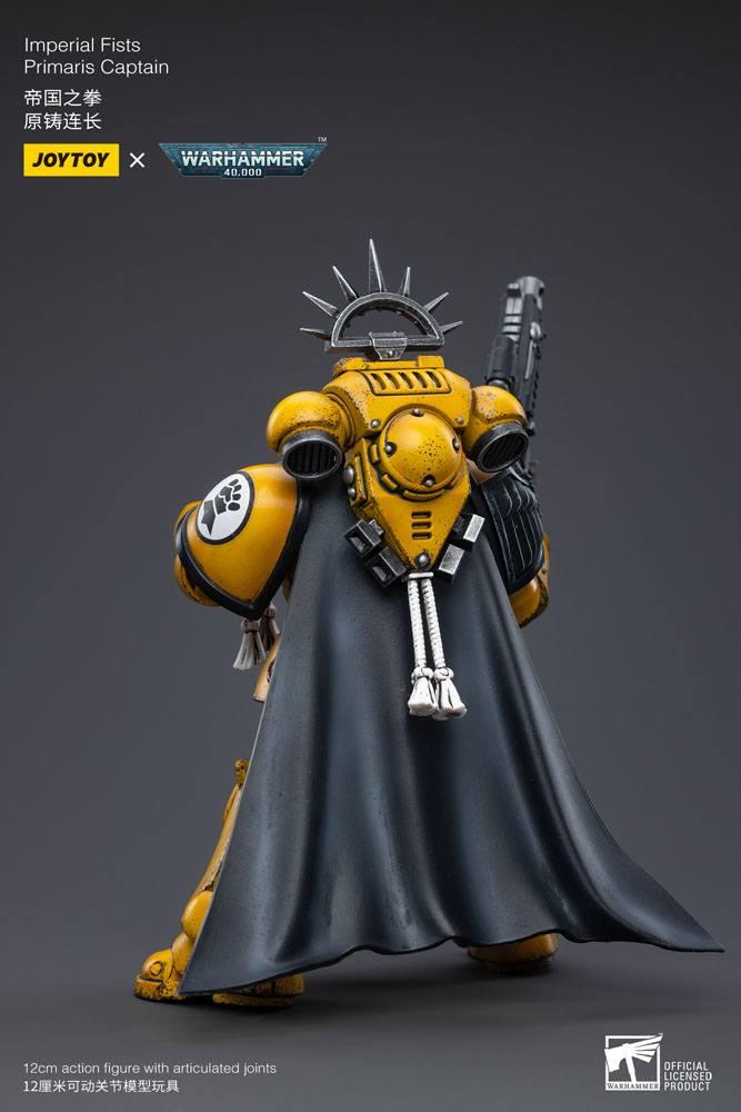 WARHAMMER 40K - Imperial Fists Cap. Primaris Alros Lysigal - Fig. 12cm ...