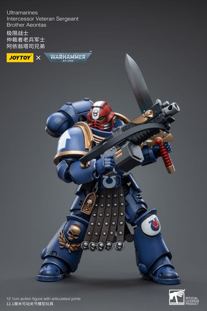 BEMS | WARHAMMER 40K - Ultramarines Intercessor Frère Aeontas - Fig. 12cm