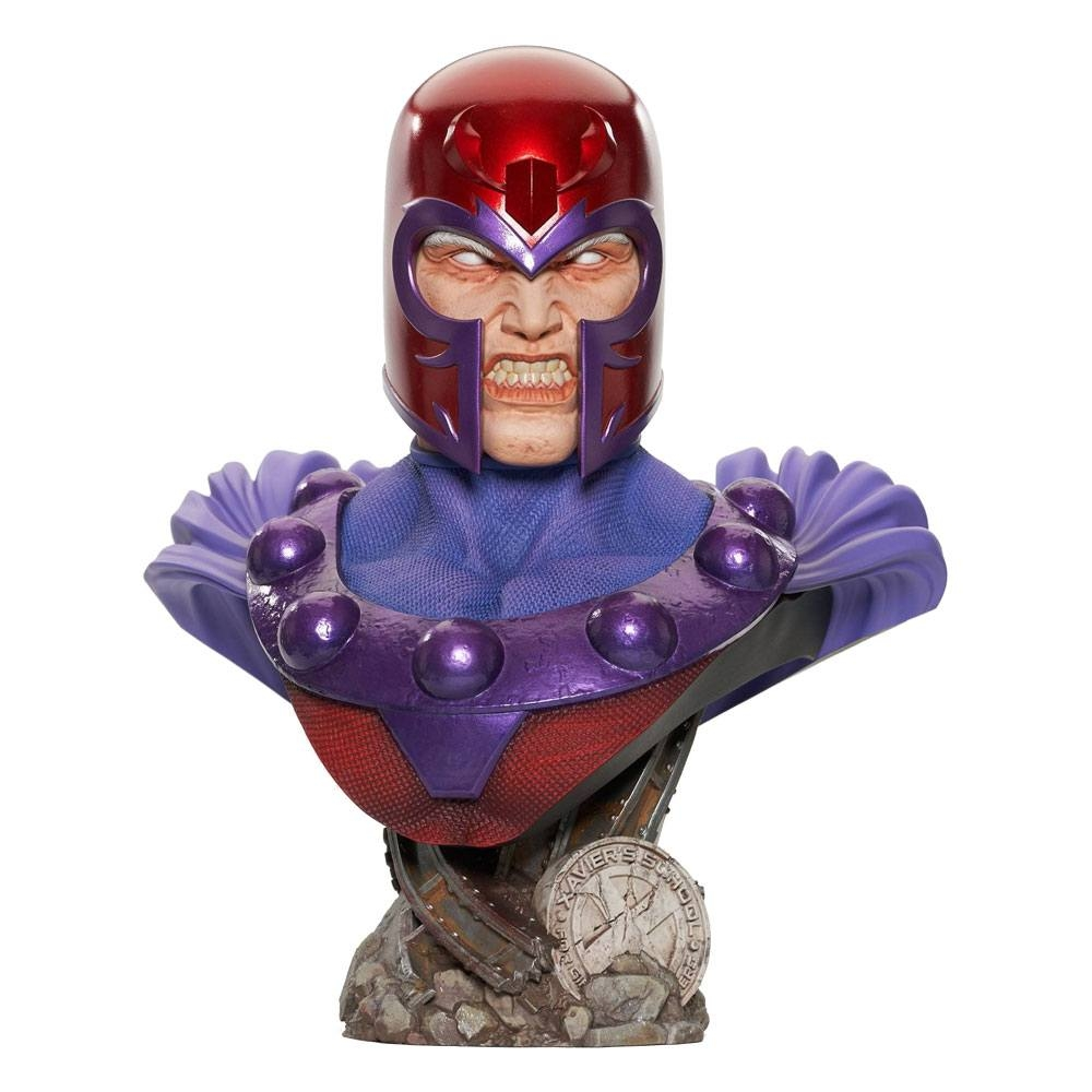 MARVEL - Magneto - Bust Legends in 3D 25cm : ShopForGeek.com: Figurita ...