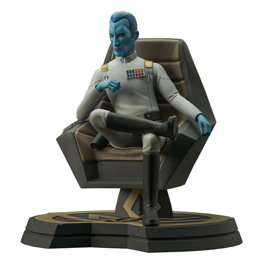 STAR WARS REBELS - Thrawn sur throne - Statuette Prime Collection 23cm ...