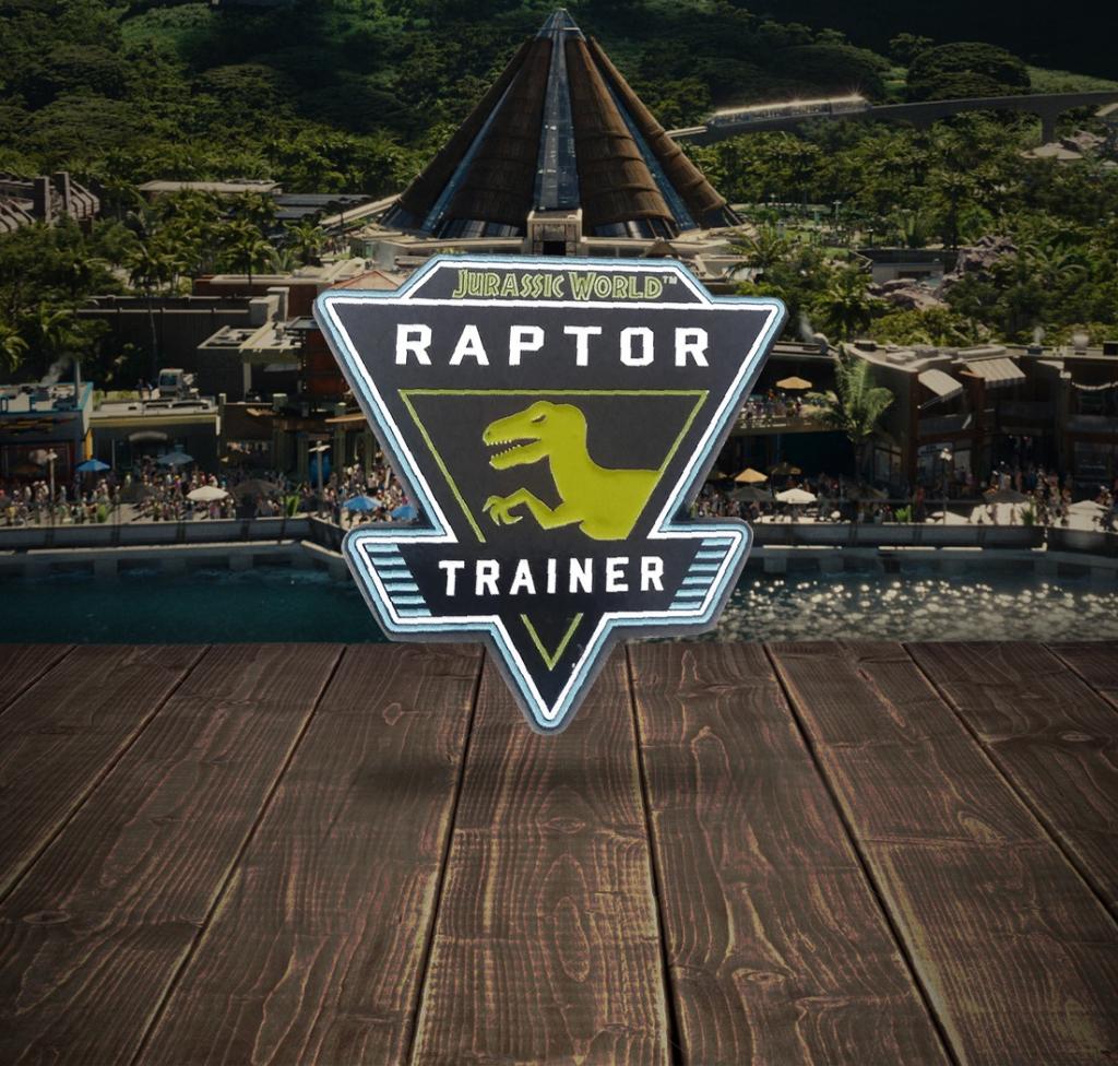 JURASSIC WORLD - Raptor Trainer - Pin's édition limitée : ShopForGeek ...