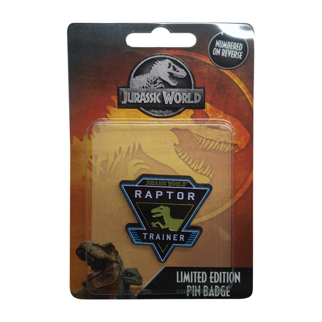 JURASSIC WORLD - Raptor Trainer - Pin's édition limitée : ShopForGeek ...