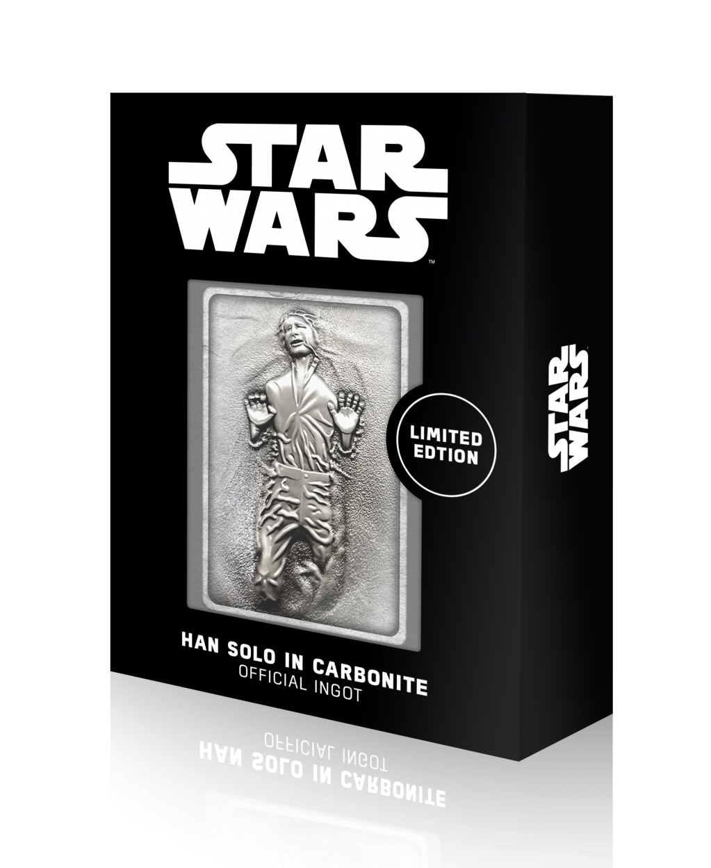 STAR WARS - Han Solo in Carbonite - Collector Metal Ingot : ShopForGeek ...