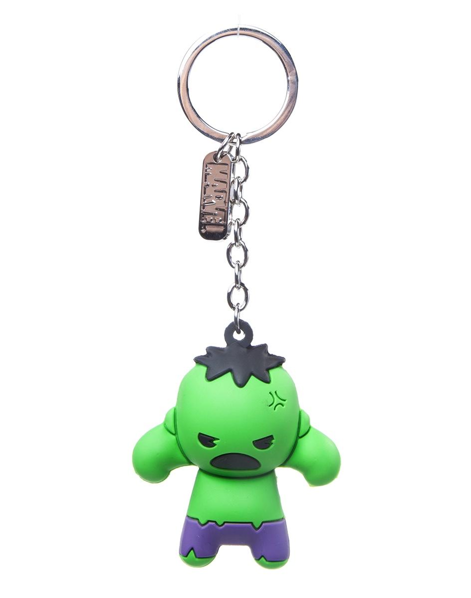 MARVEL - Rubber 3D Keychain - Hulk : ShopForGeek.com: Keyring Difuzed ...