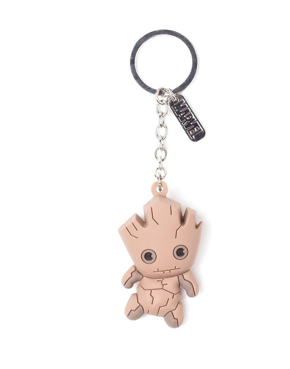 GUARDIANS OF THE GALAXY - Rubber 3D Keychain - Groot : ShopForGeek.com ...