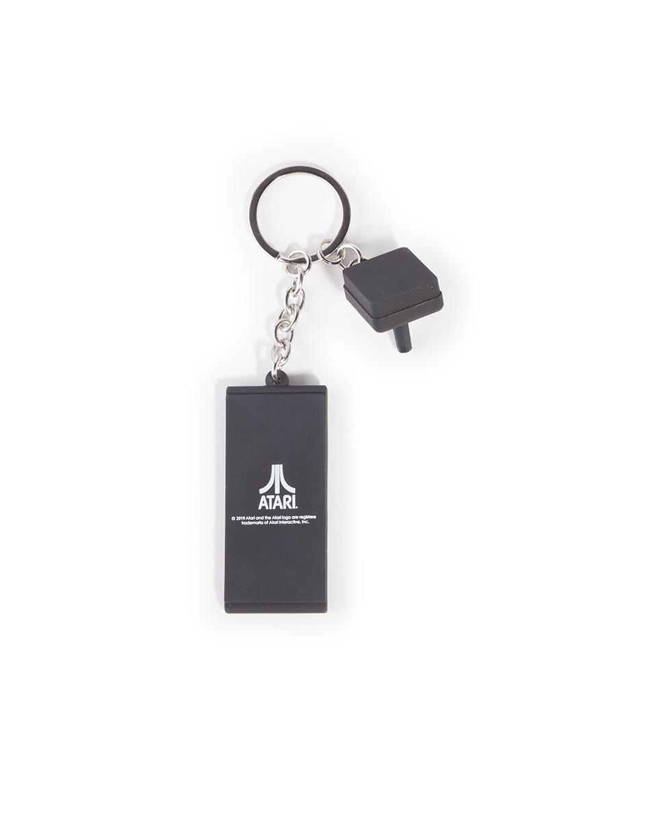 ATARI - Console & Joystick - Rubber Keychain : ShopForGeek.com: Keyring ...