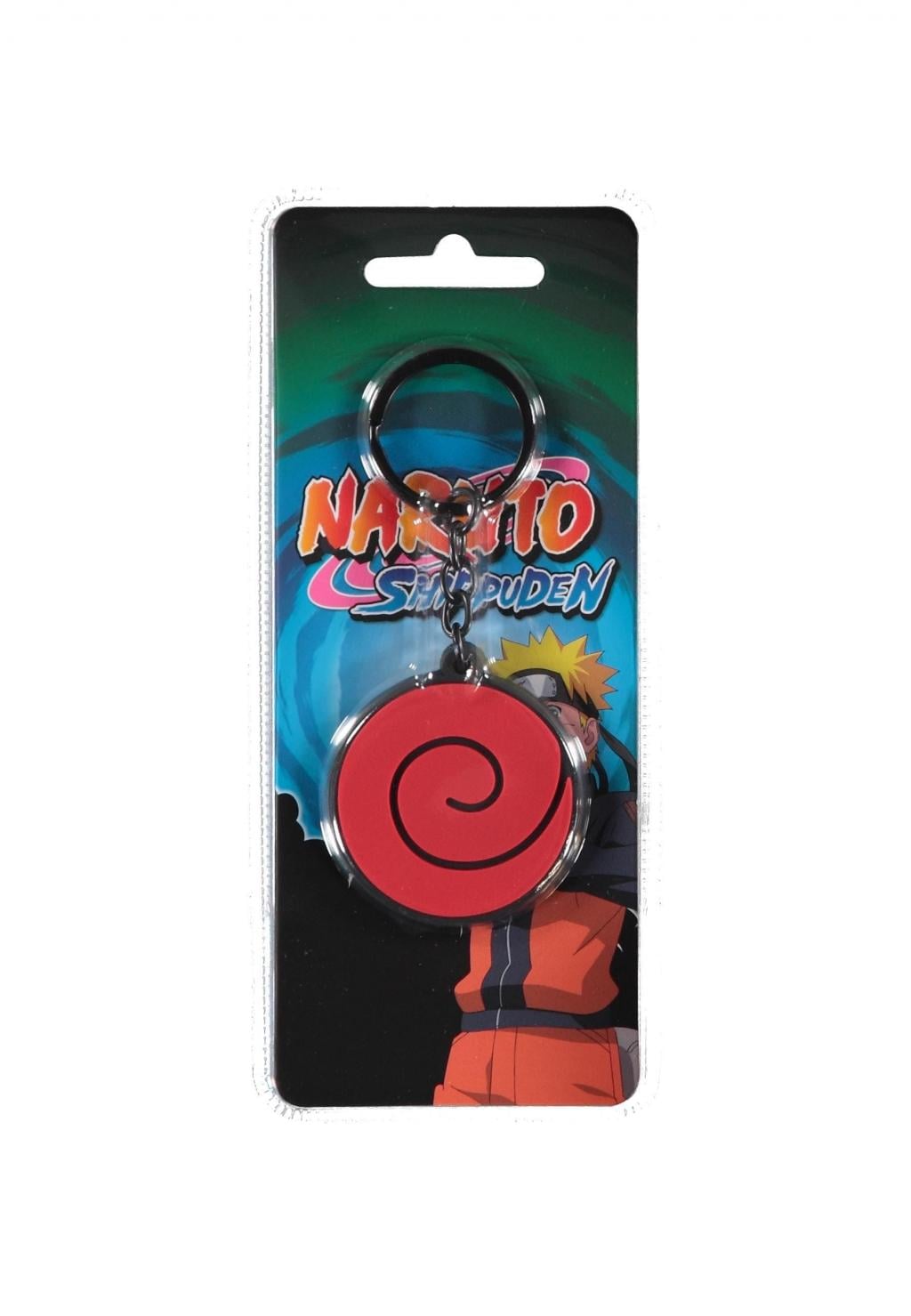 NARUTO Shippuden - Uzumaki - Rubber Keychain : ShopForGeek.com: Keyring ...