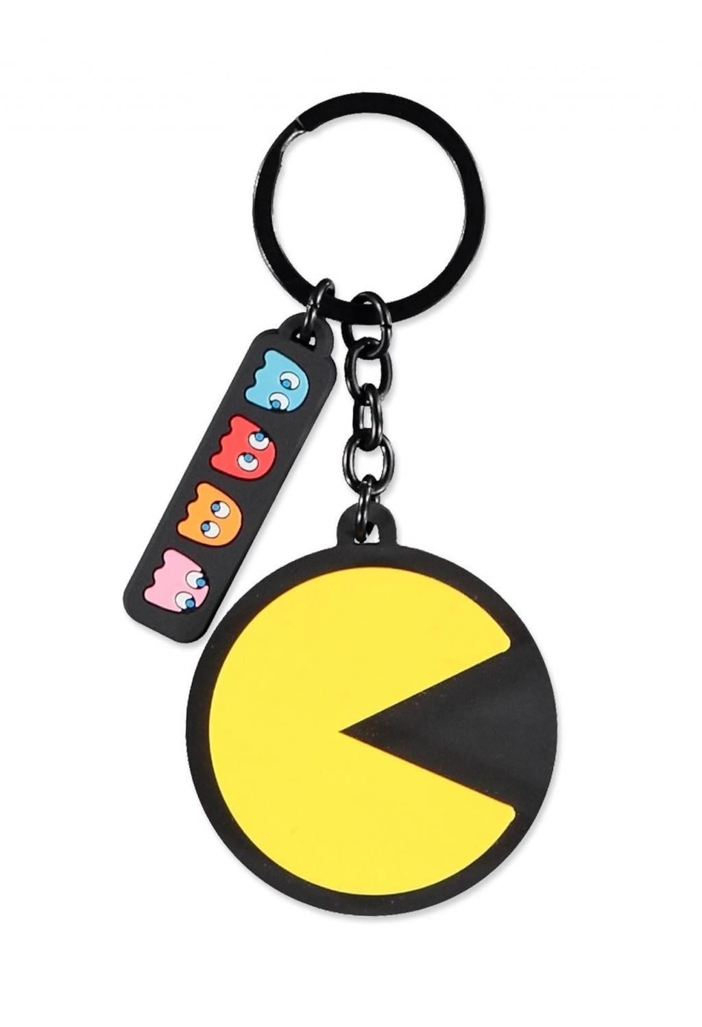 PAC-MAN - Rubber Keychain : ShopForGeek.com: Keyring Difuzed Pac-Man