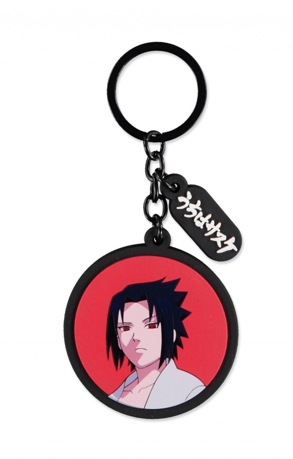 NARUTO Shippuden - Sasuke - Rubber Keychain : ShopForGeek.com: Keyring ...